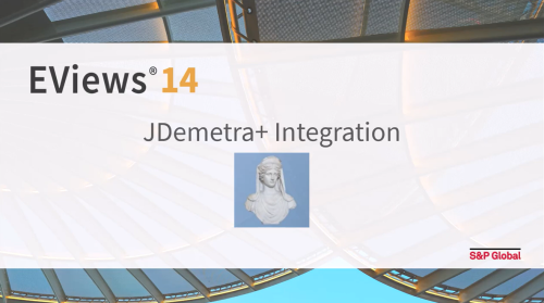 EViews – Econometrics, Time Series and Forecasting